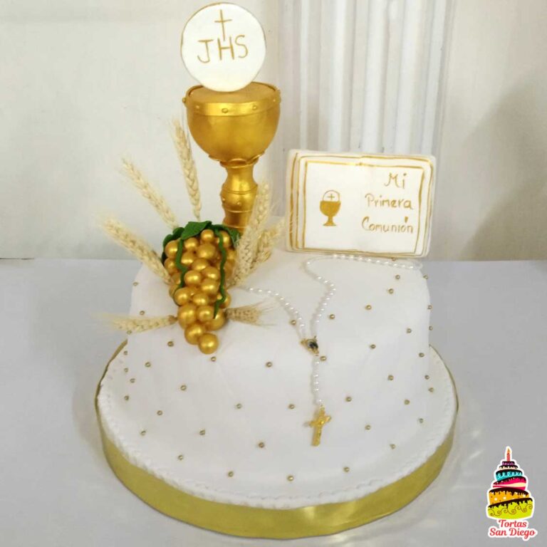 Para la gran fiesta de primera comunión - Tortas San Diego