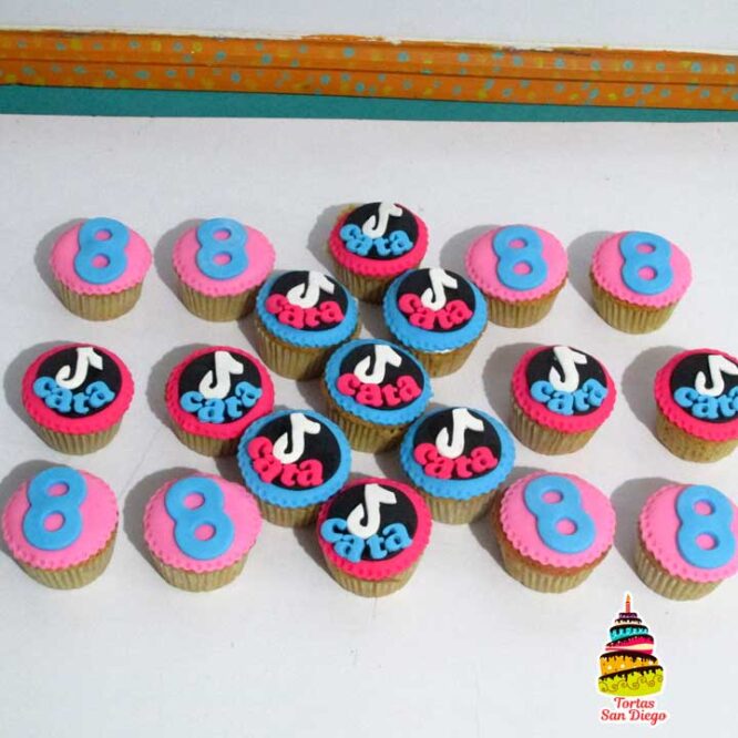 Imágenes de Cupcakes para tú gran fiesta - Tortas San Diego