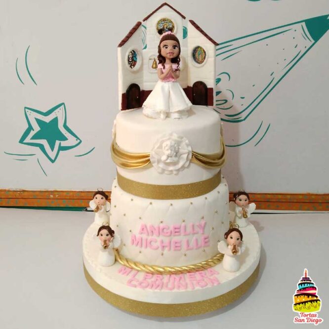 Para la gran fiesta de primera comunión - Tortas San Diego