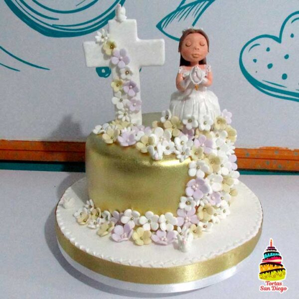 Para la gran fiesta de primera comunión - Tortas San Diego