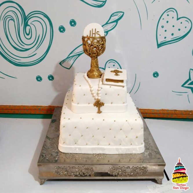 Para la gran fiesta de primera comunión - Tortas San Diego