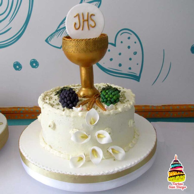 Para la gran fiesta de primera comunión - Tortas San Diego