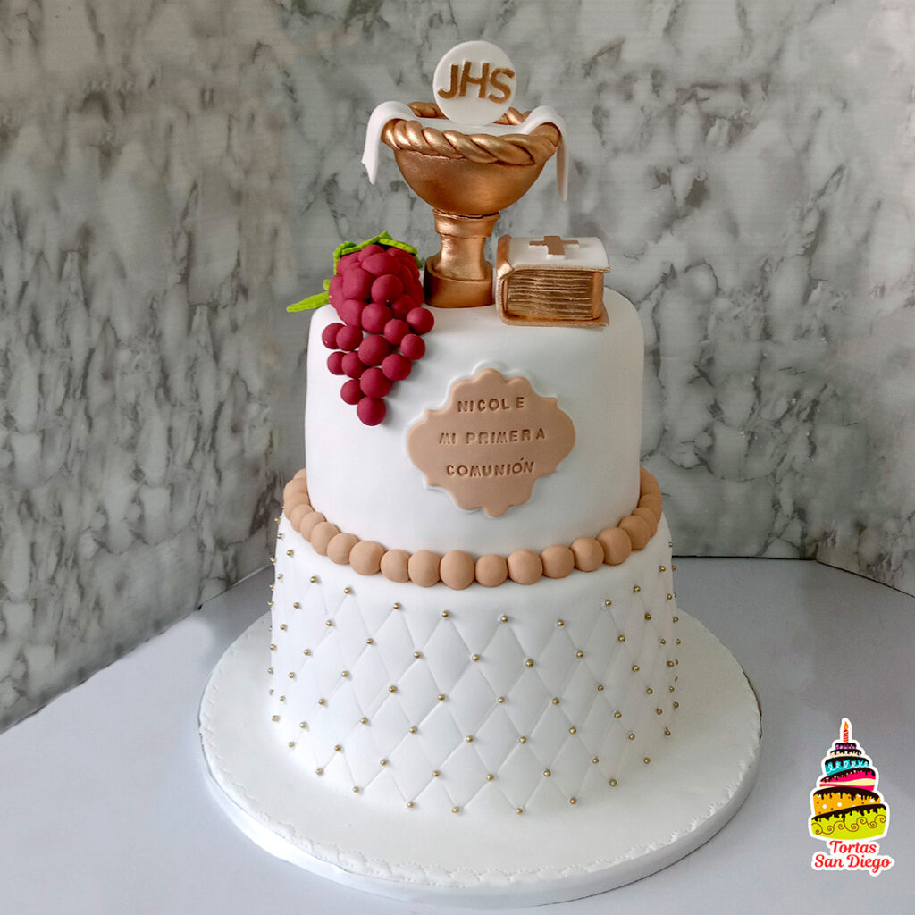 Para la gran fiesta de primera comunión - Tortas San Diego
